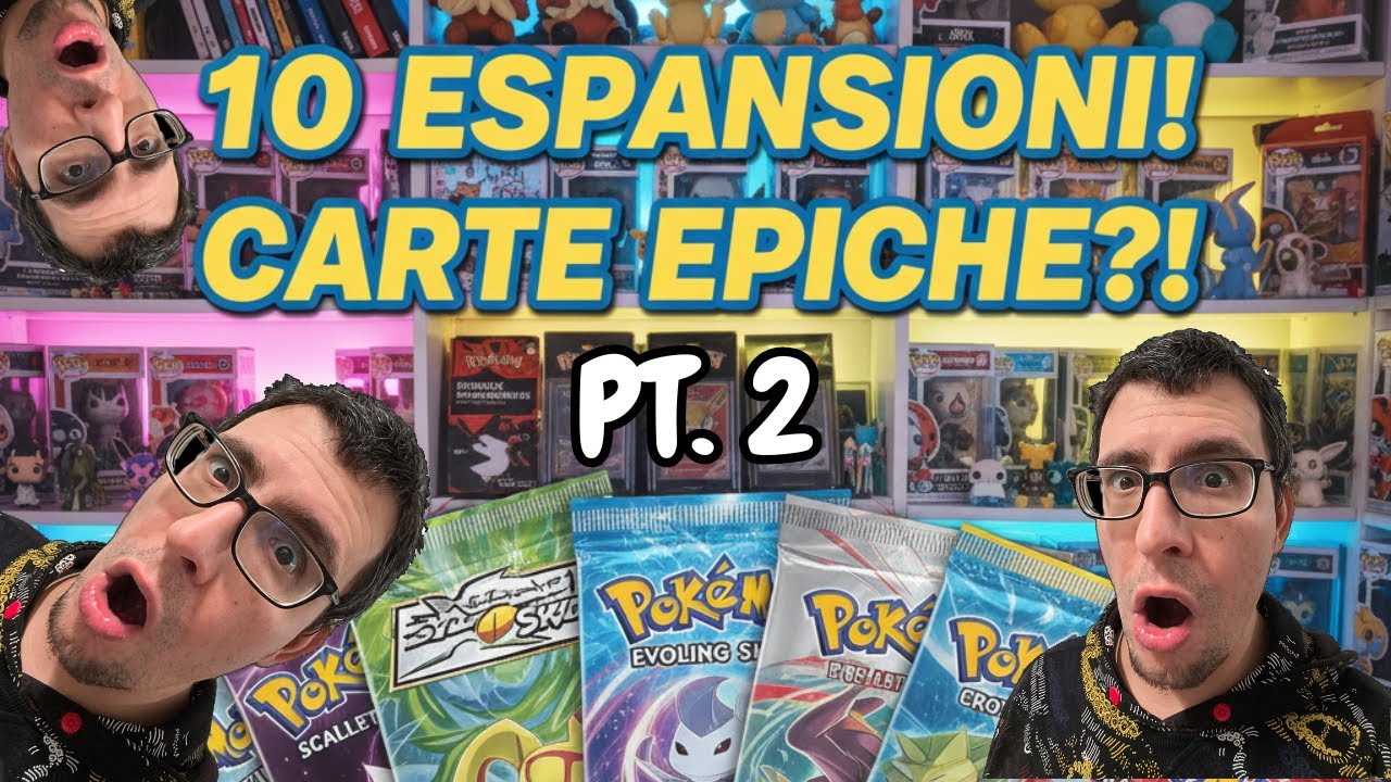 🤣 SBUSTO 10 ESPANSIONI Pokémon diverse! TROVERÒ QUALCOSA DI EPICO?! 🤯🔥 ...