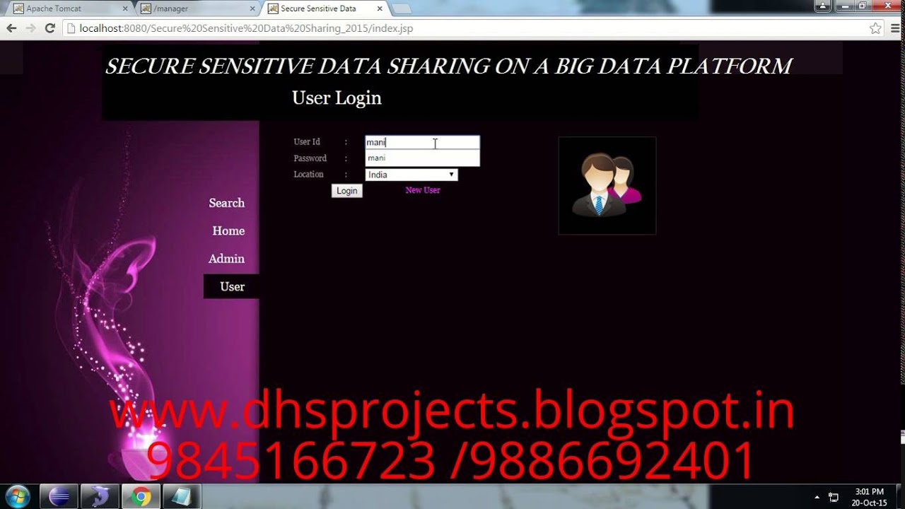 Secure Sensitive Data Sharing On A Big Data Platform Ieee 2015 Youtube 1928