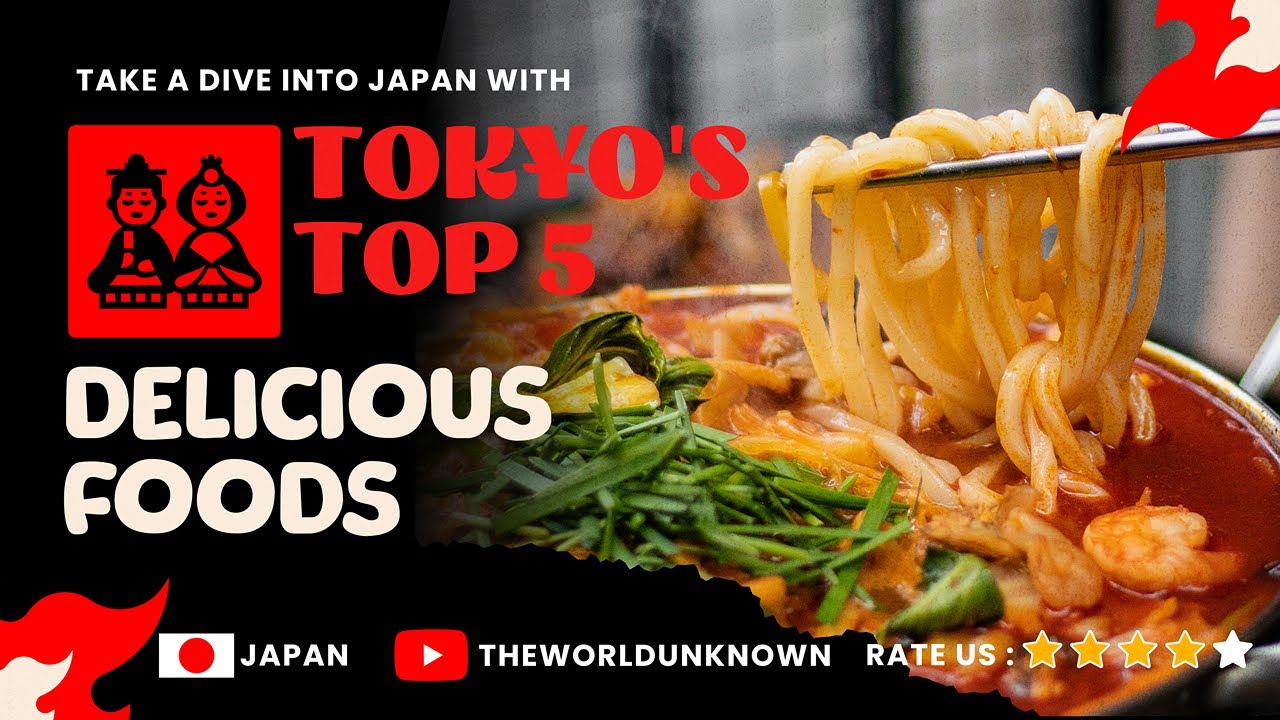 JAPAN FOOD GUIDE | Tokyo's Top 5 Culinary Delights 2023 - YouTube