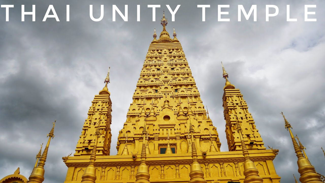 Fascinating Thai Unity Temple in Mae Sot, Thailand - YouTube