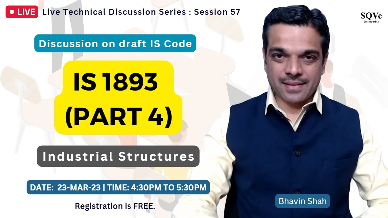 IS 1893 Part 4 Discussion On DRAFT Standard Industrial Structures is-1893-part-4-discussion-on-draft-standard-industrial-structures
