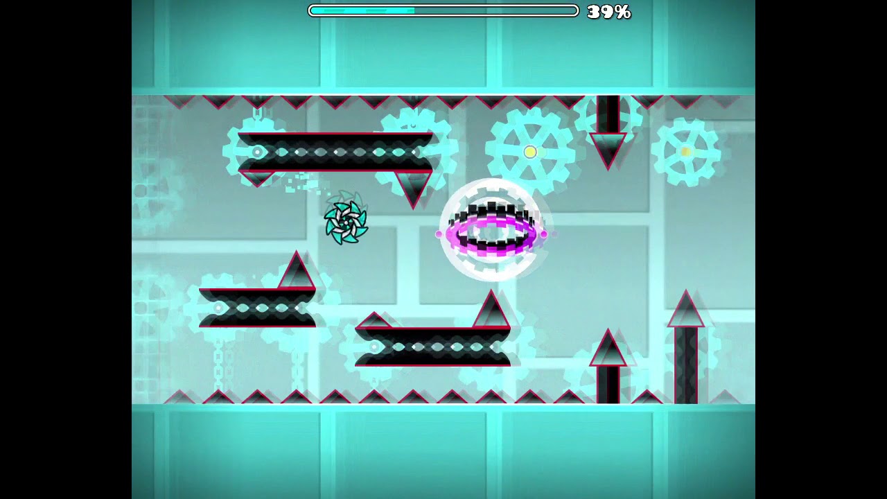 Geometry Dash (Medium Demon) Stardust By BlackP2SFull - YouTube