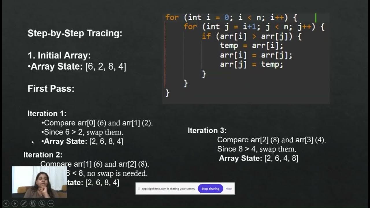 C program to find the median of the elements in a given array. - YouTube