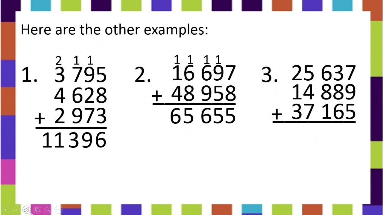 Addition Of Whole Numbers Grade 5 YouTube addition-of-whole-numbers-grade-5-youtube