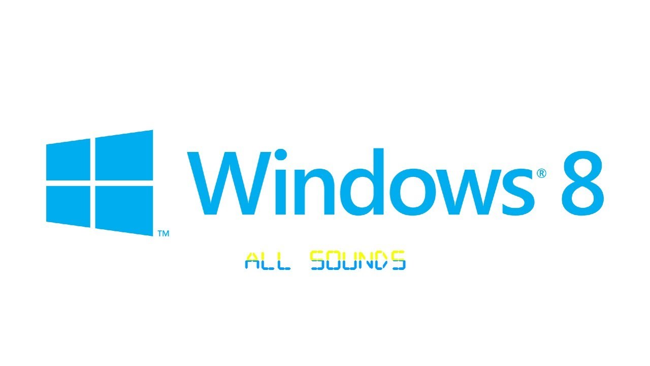 Windows 8 - All Sounds - YouTube