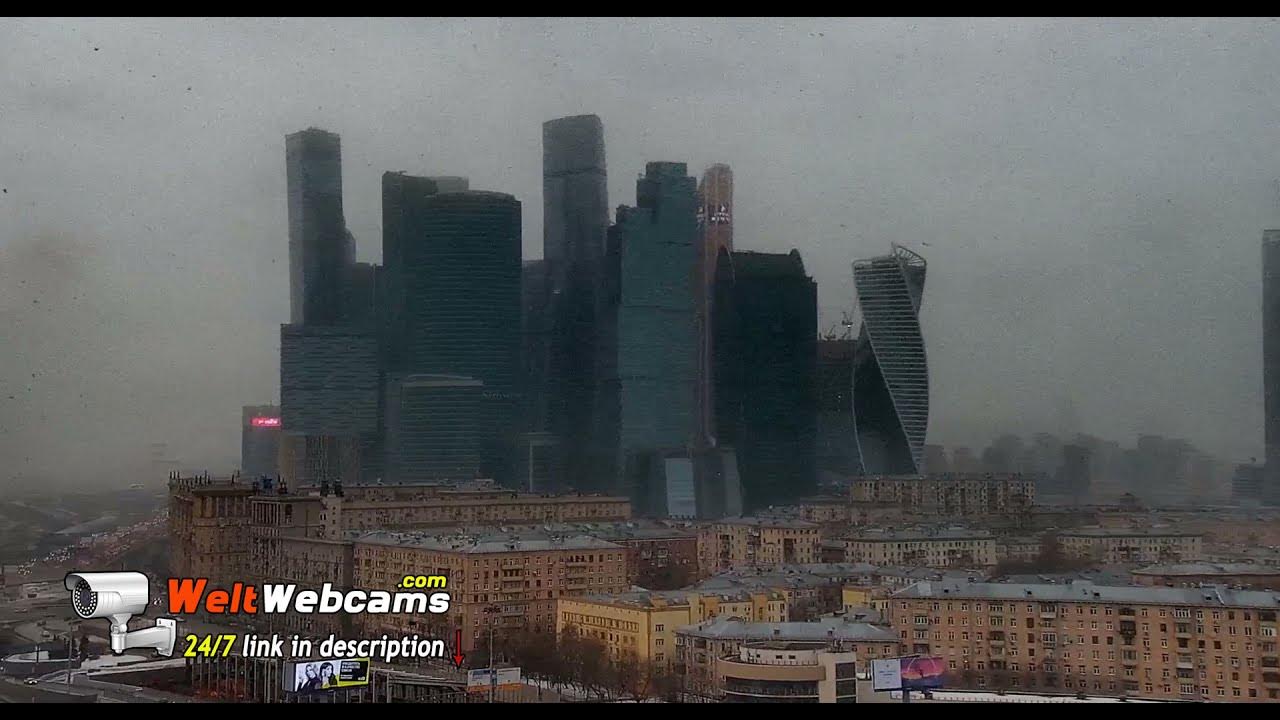 📡 Москва-Сити Веб-камера Прямой эфир - YouTube