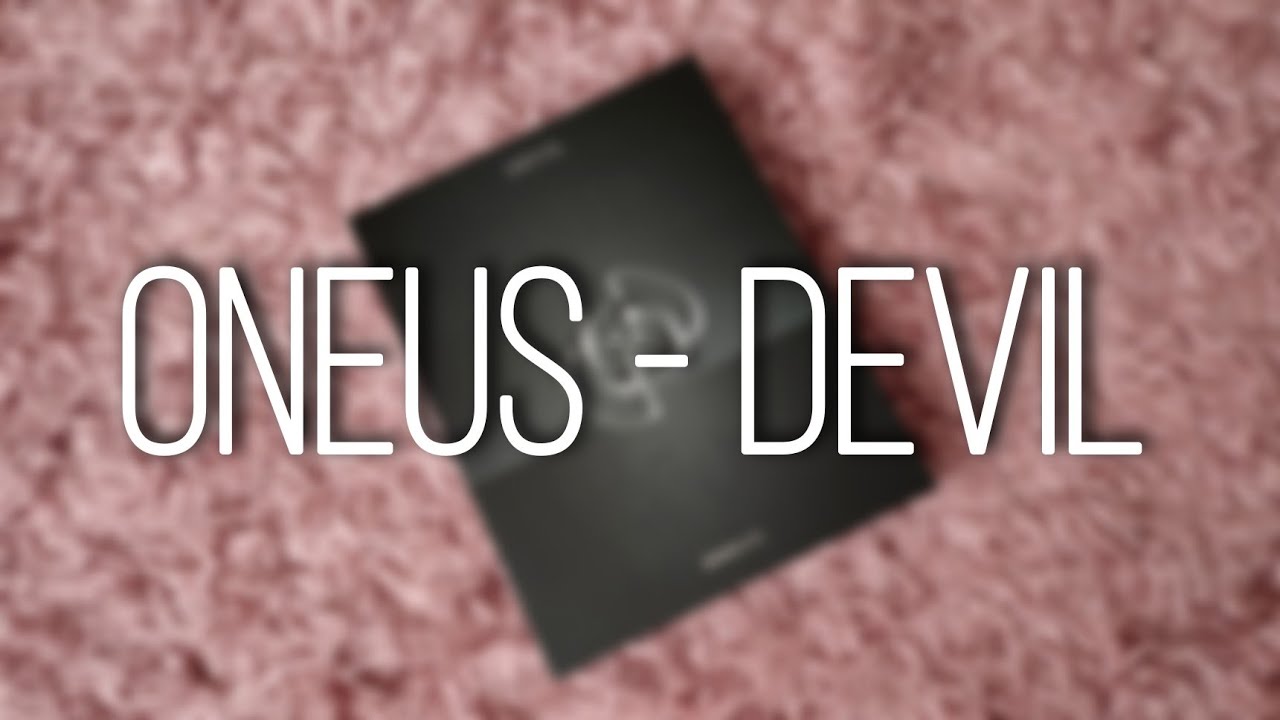 ONEUS 'DEVIL' black ver. | распаковка и обзор альбома - YouTube