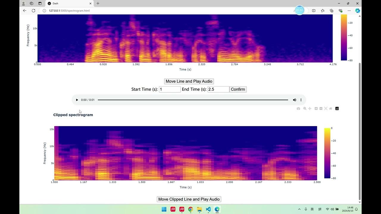 Audio Spectrogram Viewer - YouTube