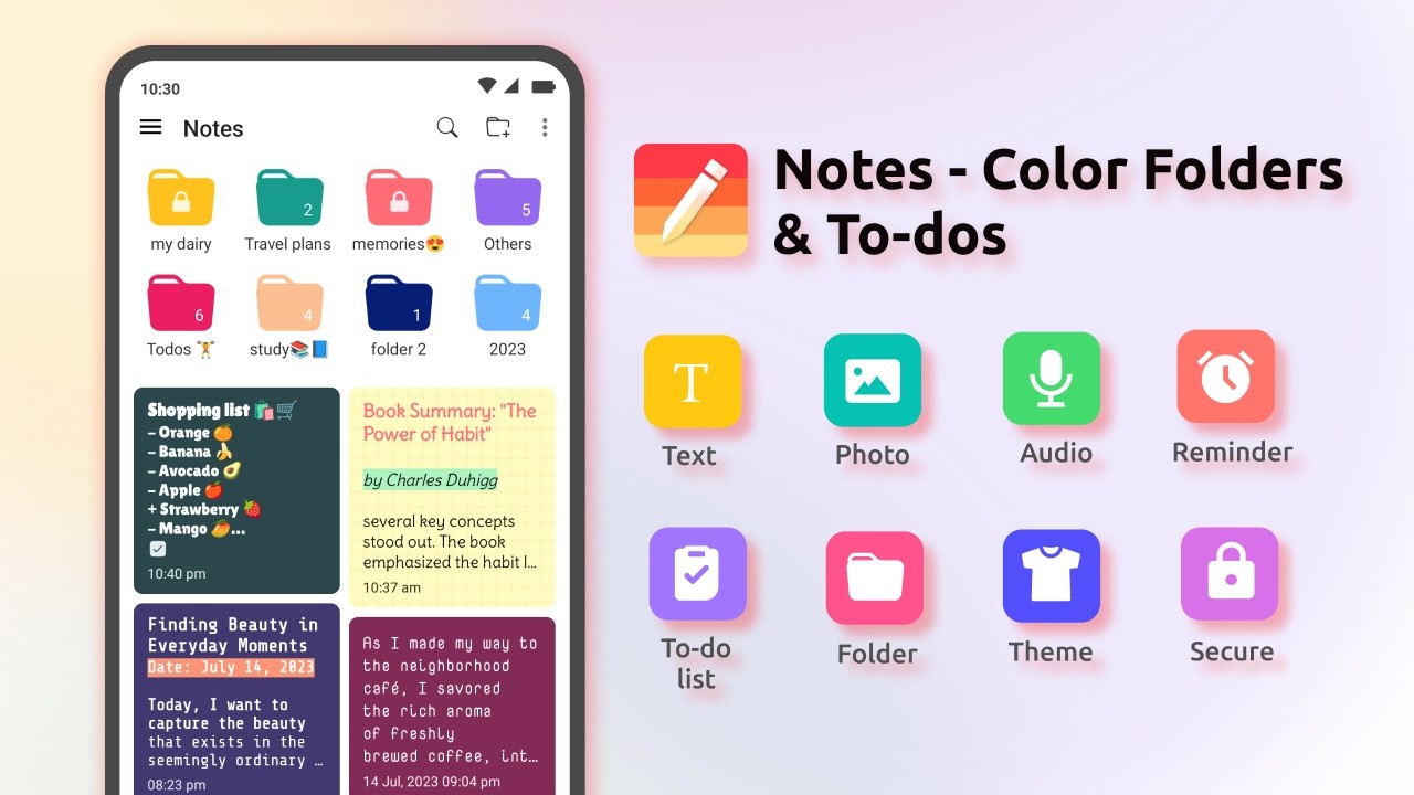 Notes : Color Folders & Lists | Trailer - YouTube