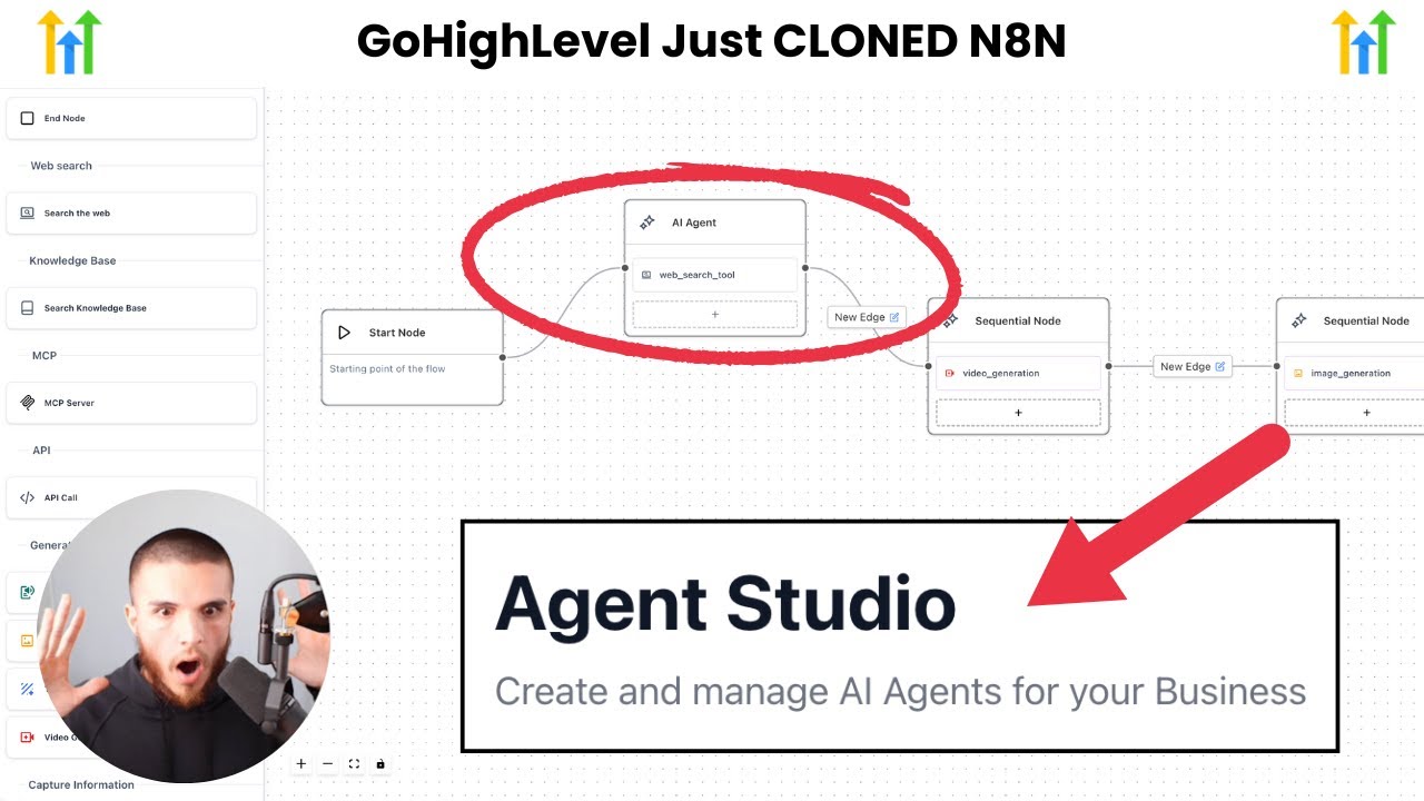 BRAND NEW: GoHighLevel Agent Studio (Create AI Agents) - YouTube