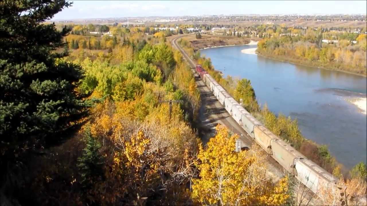CP Laggan Sub. (Calgary to Field) - YouTube