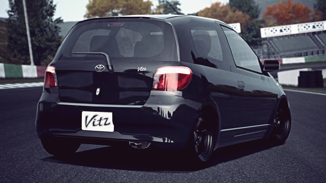 (GT6) Toyota Vitz U Euro Sport Edition '00 - Exhaust Comparison - YouTube