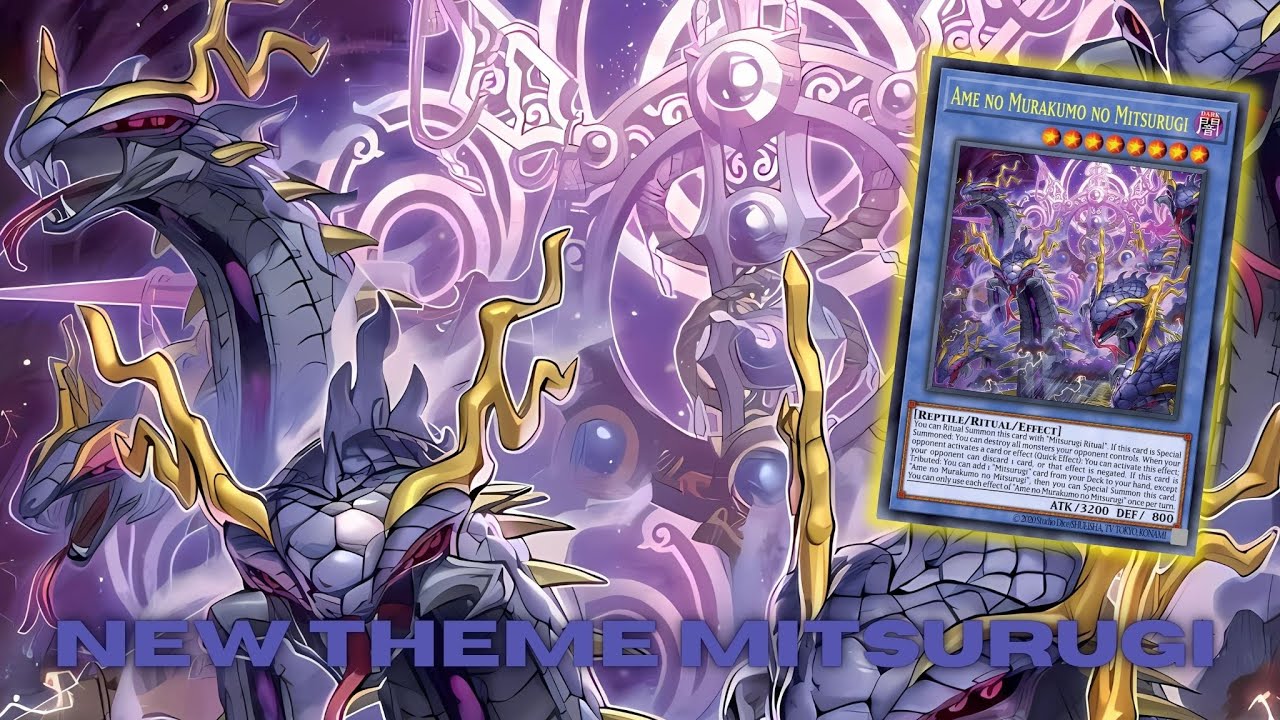 New Exclusive TCG Theme !! Mitsurugi DECK NEW World Premiere DECK ...