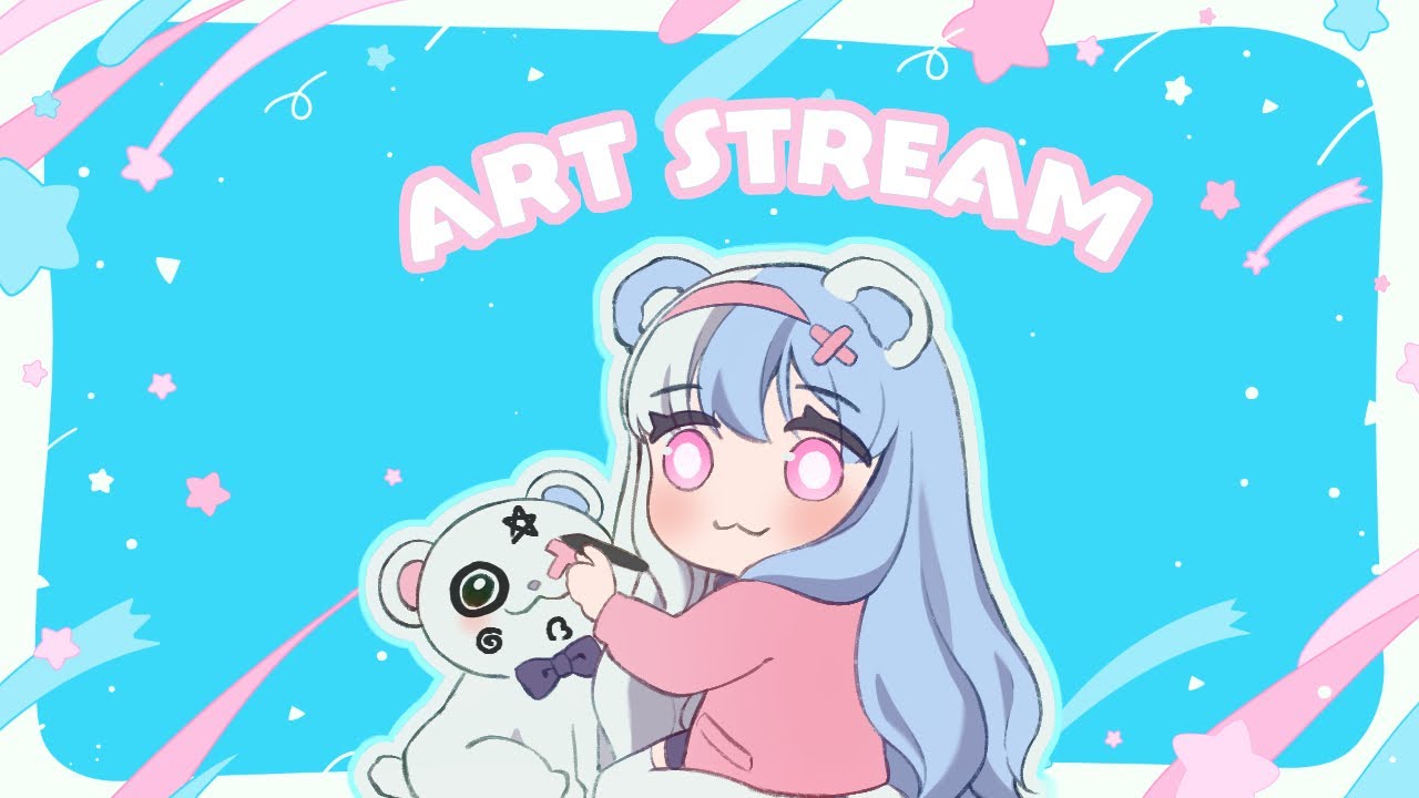 【Art Stream】 Fuwamoco Casual Outfit! - YouTube