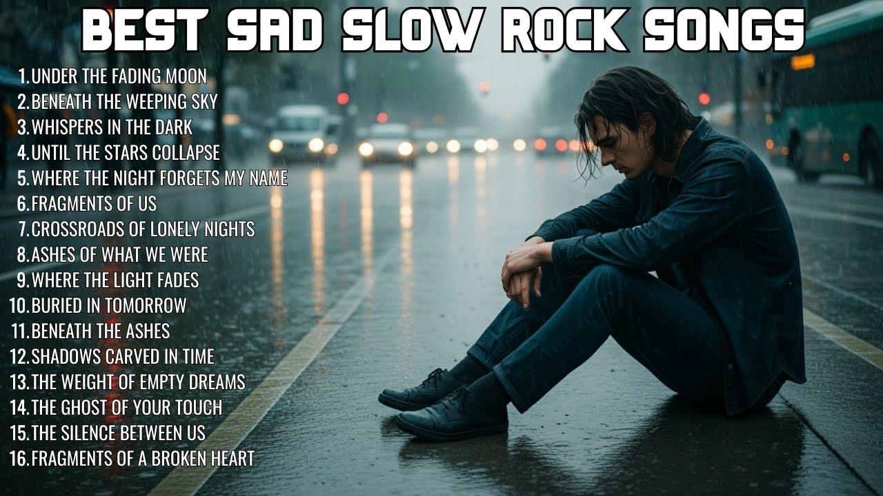 LOST HOPE 💔 BEST EMOTIONAL SAD SLOW ROCK PLAYLIST | RELAXING ROCK ...