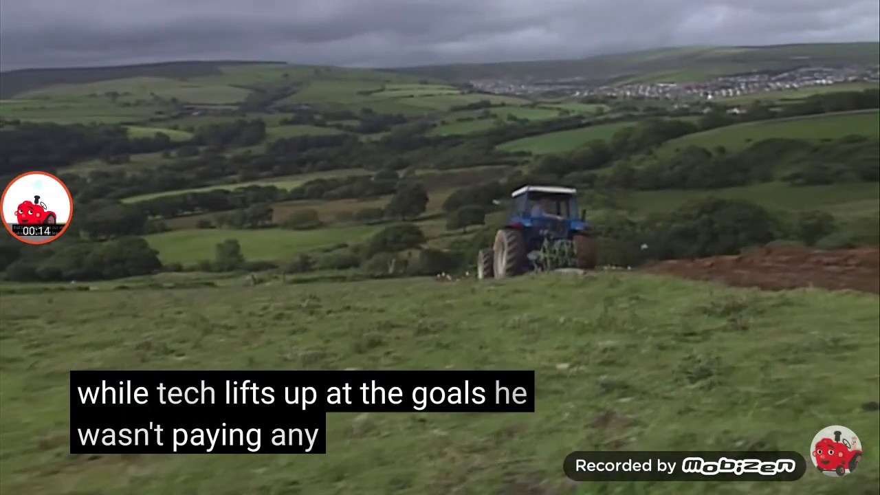 Tec the tractor big blue tractor - YouTube