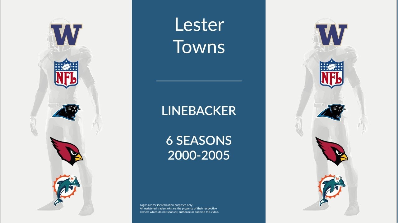 Lester Towns: Football Linebacker - YouTube