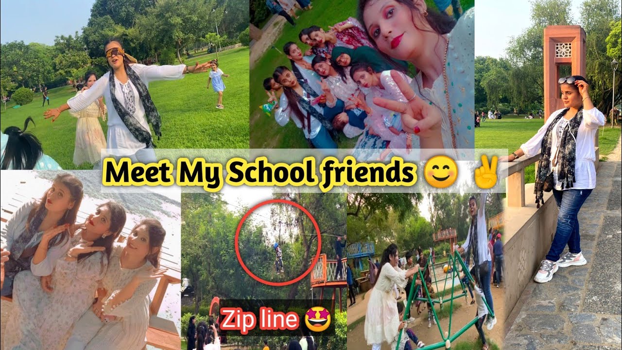 My First vlog with my School friends After a long time 🤩 || Friends ...
