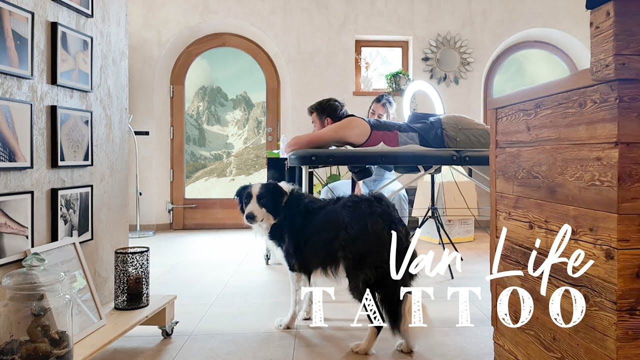 I Got My FIRST TATTOO In The Most EPIC PLACE! | Van Life Europe - YouTube