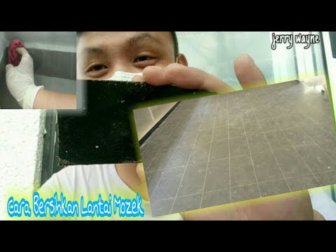 Cara Mudah Membersihkan Lantai Mozek Dengan Asid - YouTube
