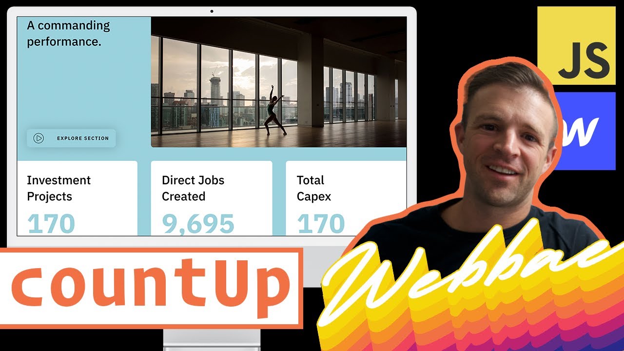 Webflow Forums - JS CountUp - BUMPandHUSTLE - YouTube