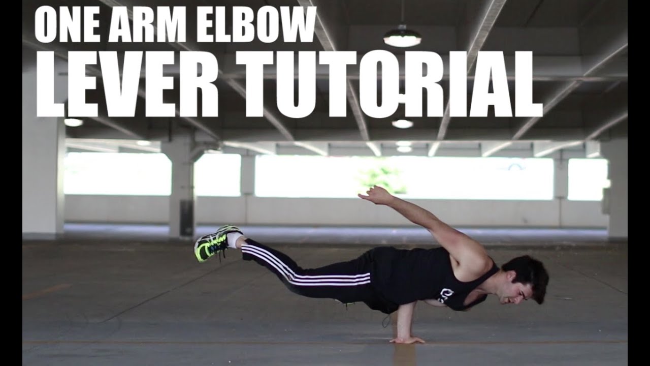 How to Parkour: One Arm Elbow Lever | Tutorial - YouTube
