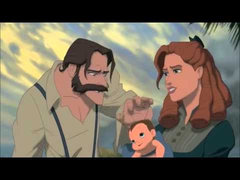 TARZAN (1999) Scene: 'Two Worlds'/Title Sequence.