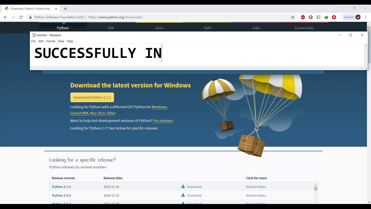 how to download and install python - YouTube