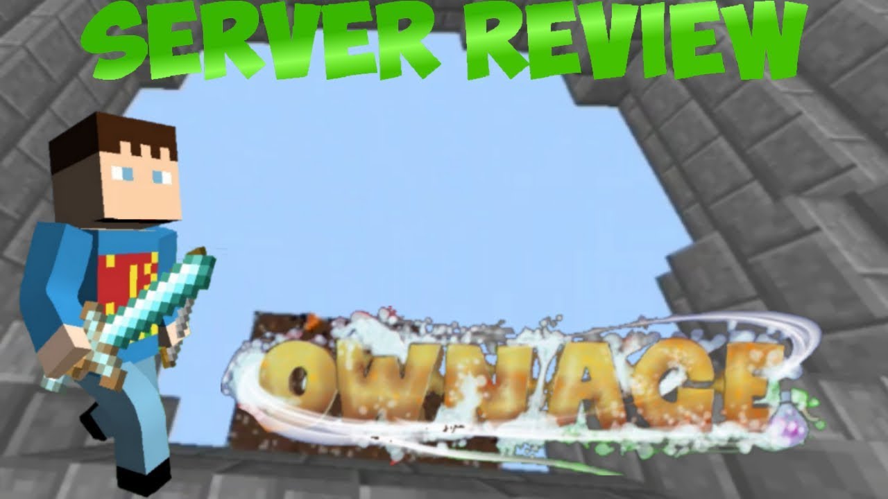 MCPE Server Review - OwnagePE Network - YouTube