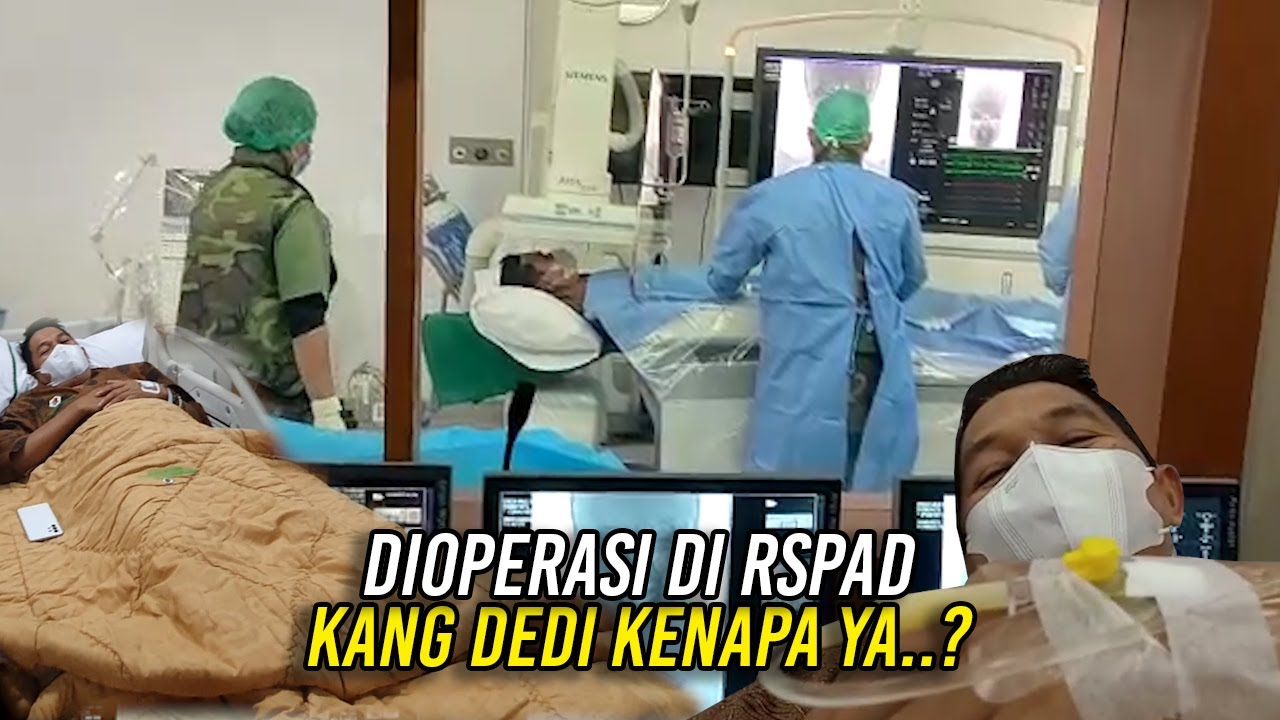 KANG DEDI JALANI T1NDAKAN DSA DI RSPAD | DI0PERASI DIPIMPIN dr. TERAWAN ...