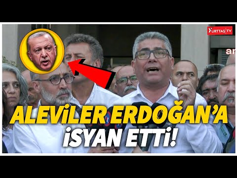 Aleviler Erdoğan'a isyan etti! \