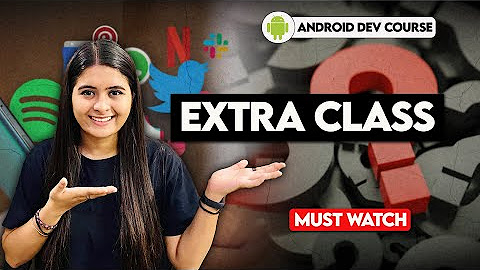 Extra Doubt Class | Android Dev Course | Quick Tutorials - YouTube