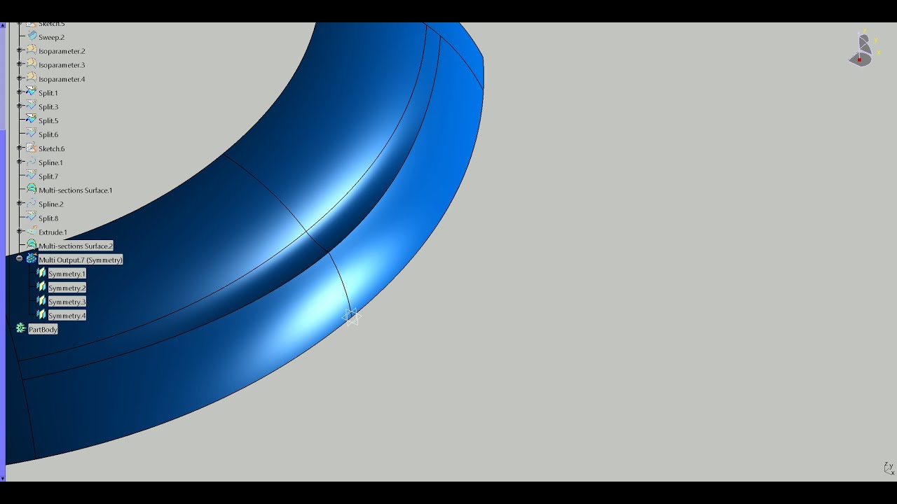 Creating stylish fading creases on a surface - YouTube