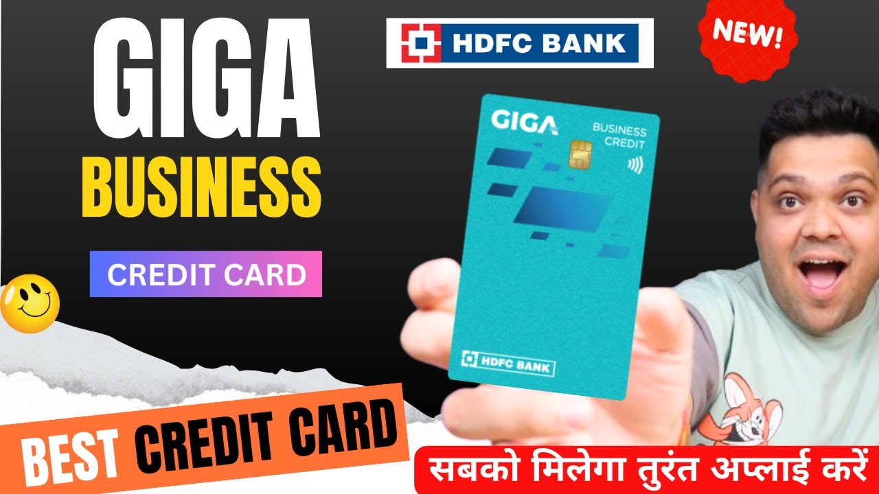 HDFC Bank Giga Business Credit Card Review | Benefits & Features - YouTube