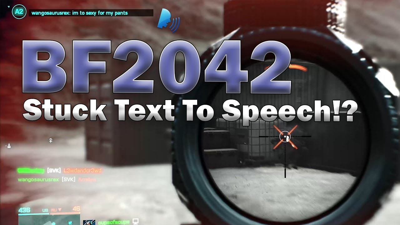Battlefield 2042 Text to Speech Won't Turn Off?! | FIX | BF2042 | PC ...