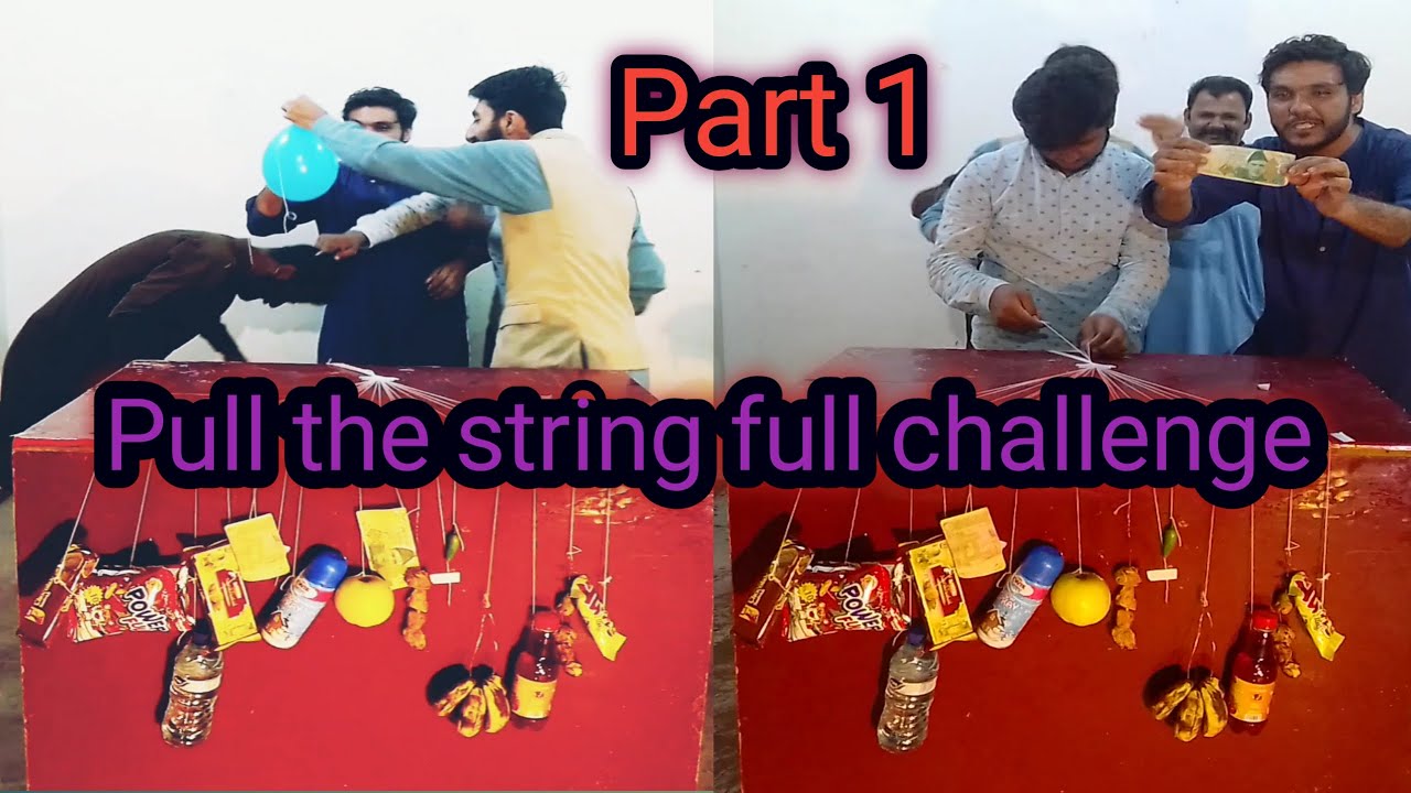 Pull The string funny and full challenge Part 1 - YouTube