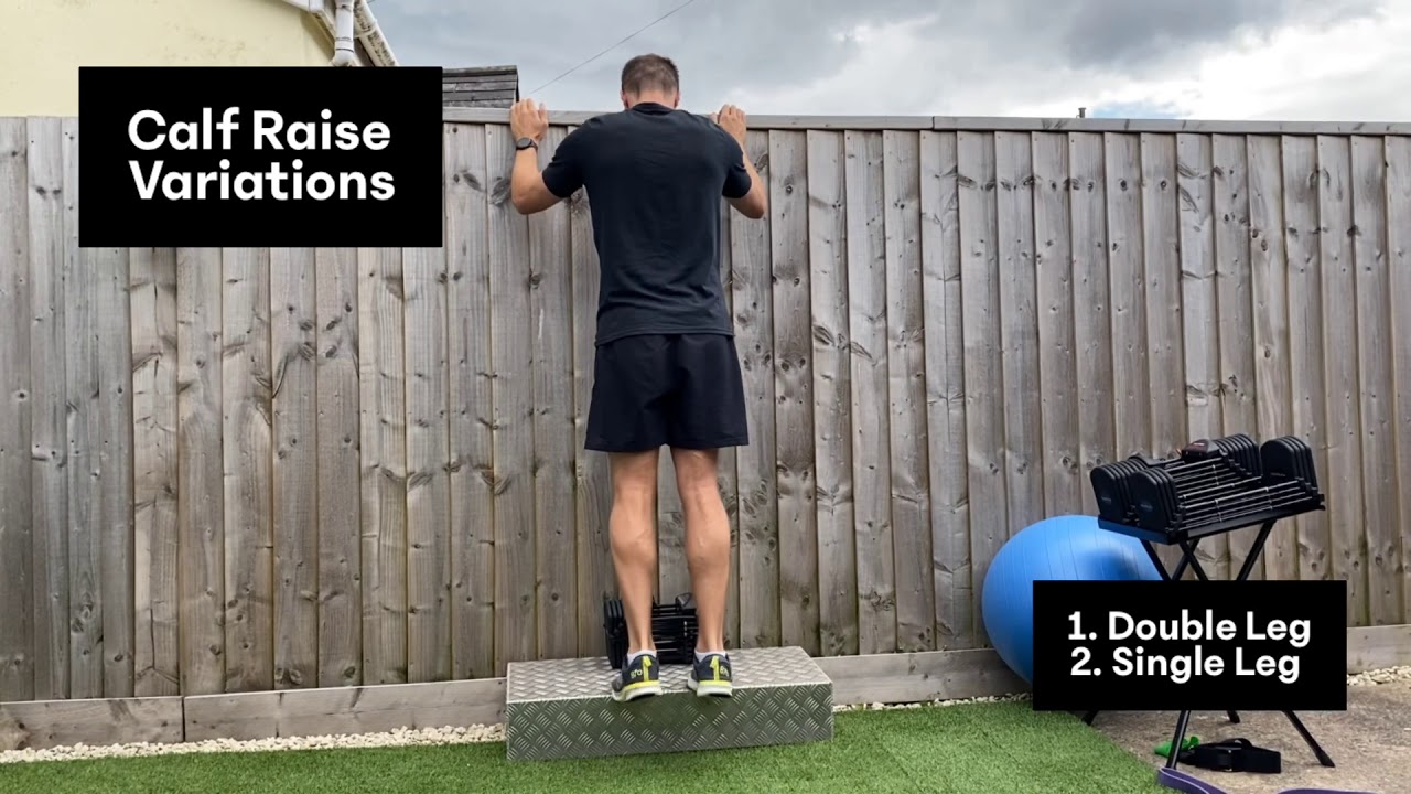 Calf Raise Variations - YouTube