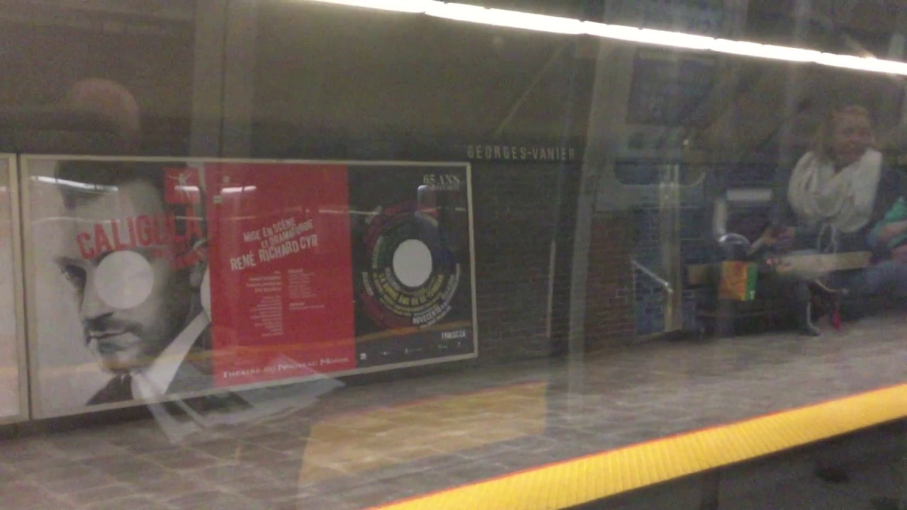 MONTREAL METRO ATWATER TO BONAVENTURE DUAL LINE - YouTube