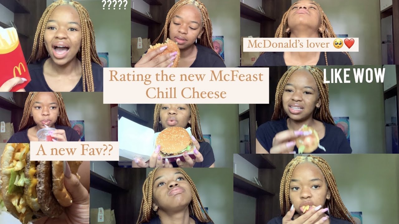 BURGER REVIEW !!! MCDONALD'S NEW McFEAST CHILLI CHEESE BURGER - YouTube