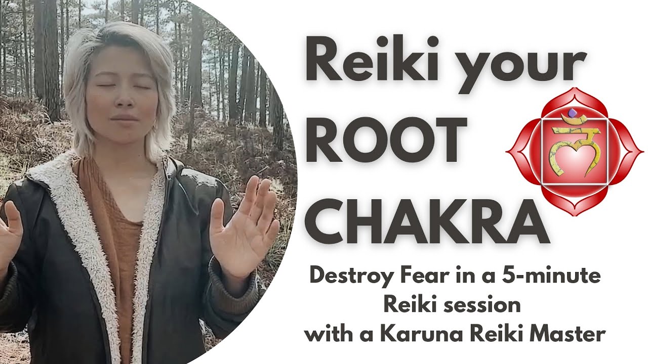Reiki Healing for Root Chakra | Destroy Fear with a Reiki Master - YouTube