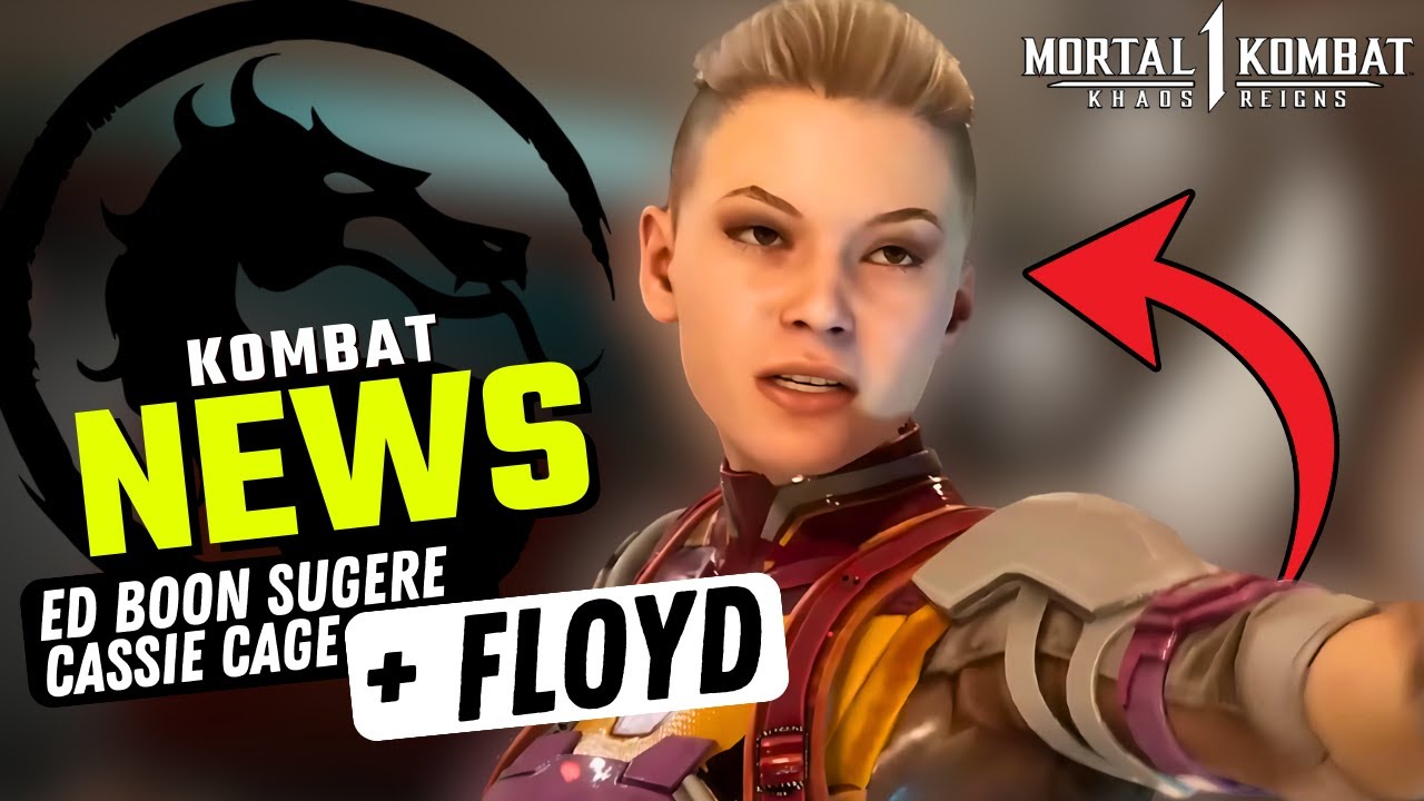 Ed Boon Sugere CASSIE CAGE & Como Encontrar FLOYD | MORTAL KOMBAT 1 ...
