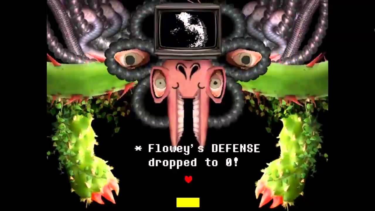 [Undertale] Omega Flowey Final battle [With remix] - YouTube