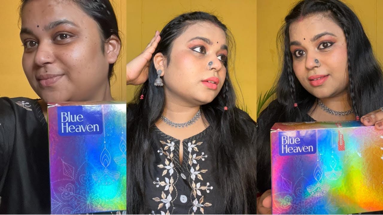 Blue Heaven Makeup kit for 799/- | One brand makeup tutorial | full ...