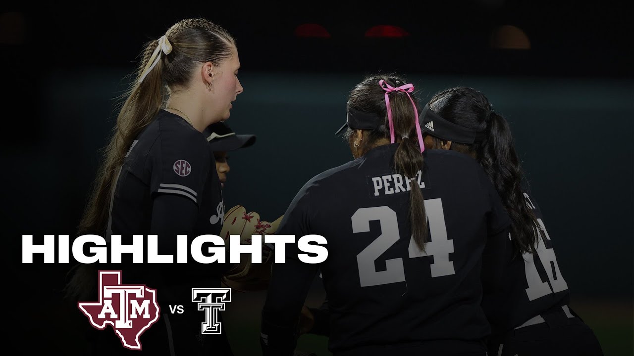 Highlights: Texas A&M 2, Texas Tech 7 - YouTube