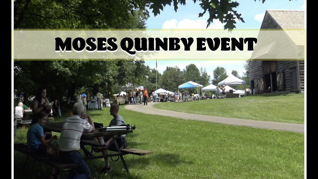 Moses Quinby Bee Event- Fort Klock 2021 - YouTube