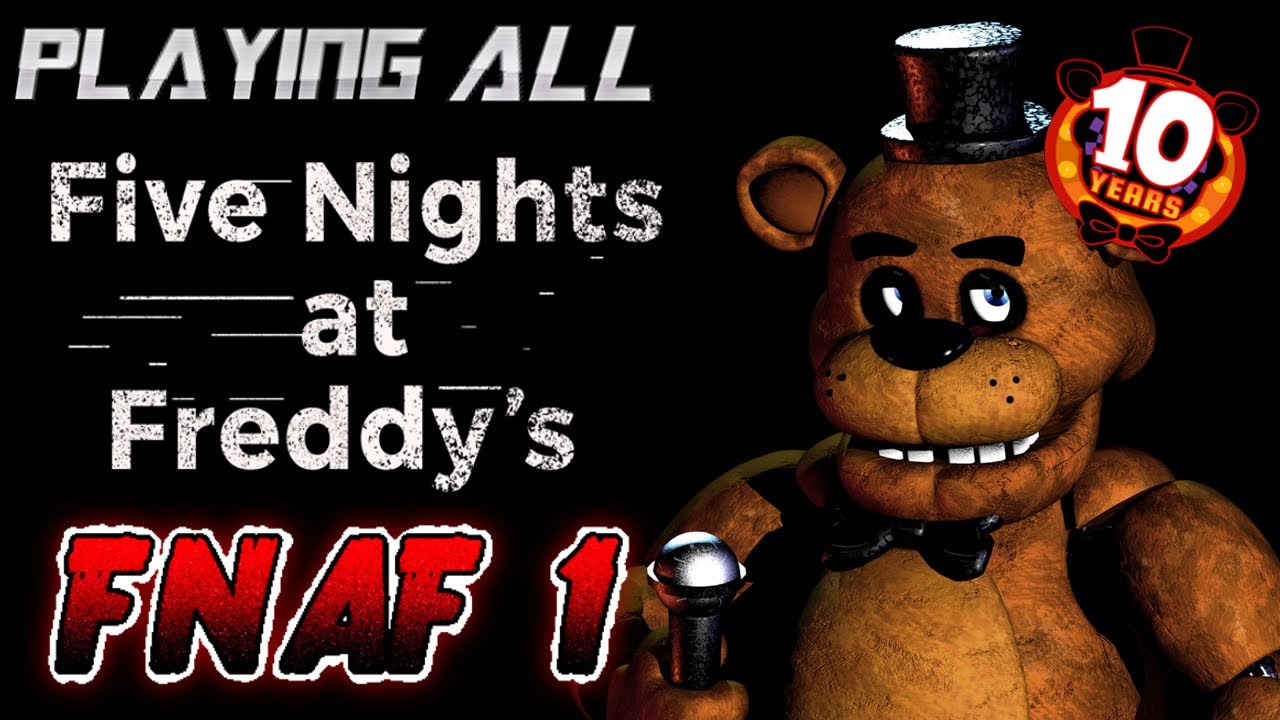 Playing FNAF 1 For the FIRST TIME!!! - YouTube