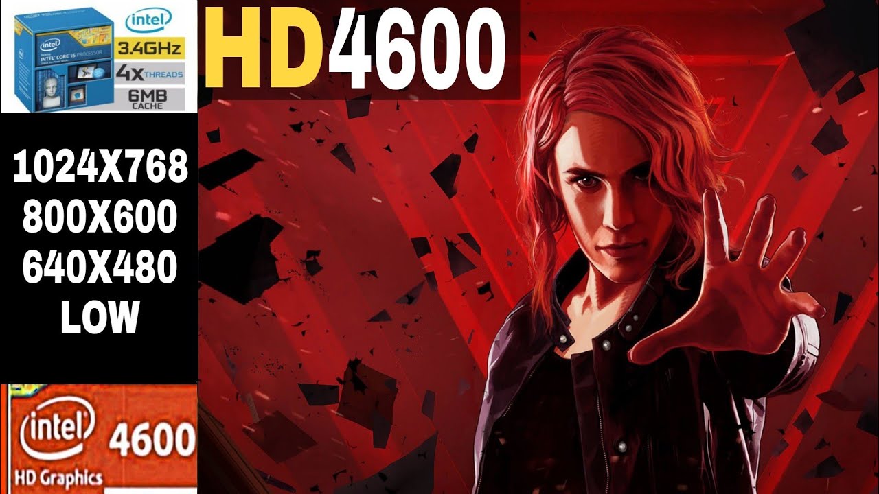 Control | Intel HD Graphic 4600 | i5-4460 | 16GB RAM | Benchmark - YouTube