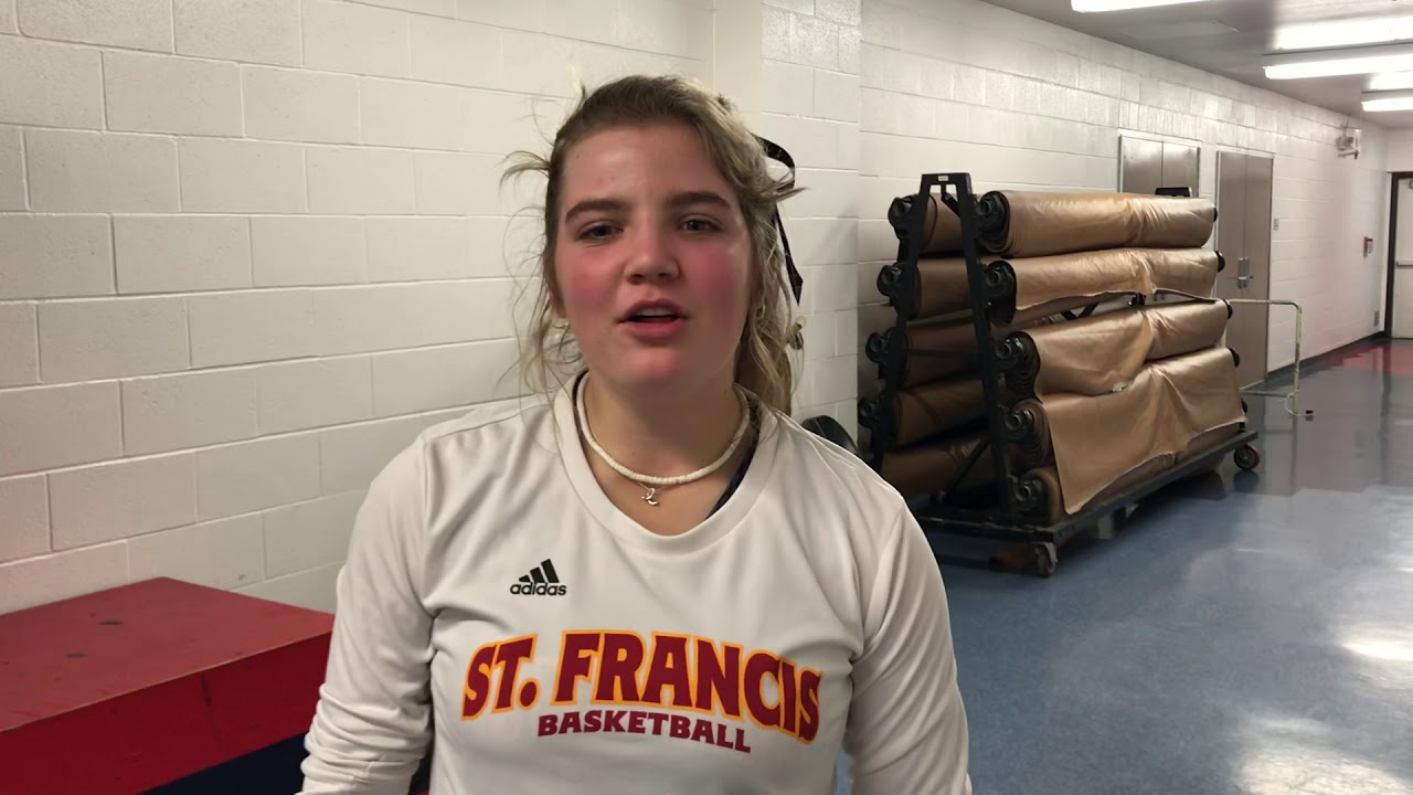 JV Gold Basketball’s Emily Dusel - YouTube