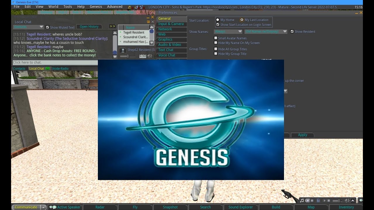 GENESIS the new Third Party Viewer for Second Life #secondlife [Just ...