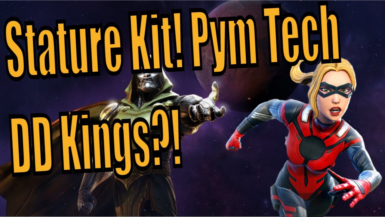 Stature Kit Reveal! Pym Tech Dark Dimension! Move Over Phoenix! - YouTube